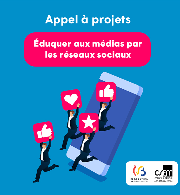 Appel à projets : Éduquer aux médias par les réseaux sociaux | CSEM Appel à projets : Éduquer aux médias par les réseaux sociaux | CSEM